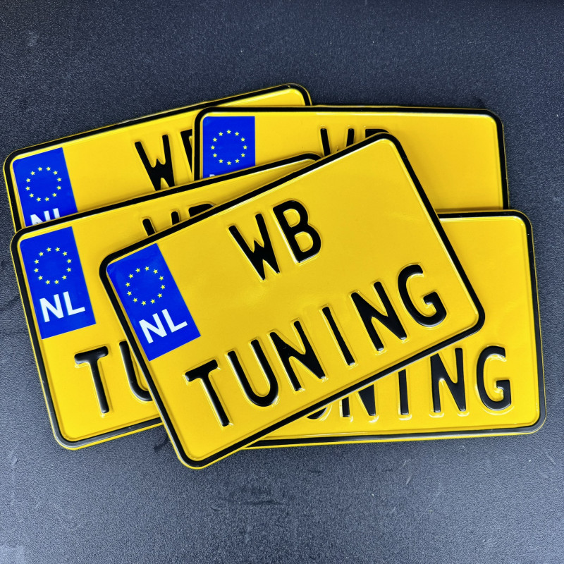 WBTUNING License plate engine