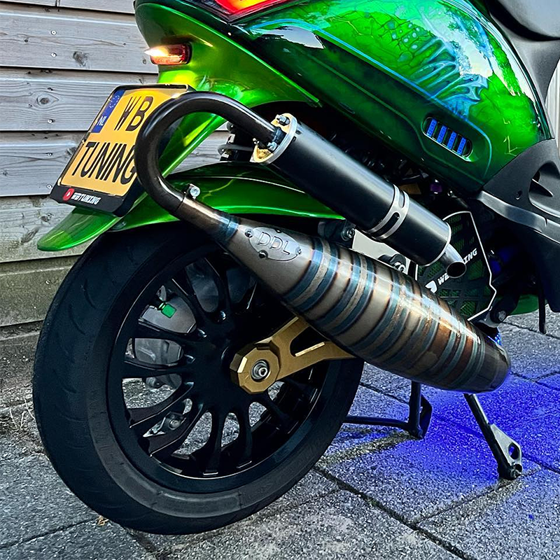 HT Brace versteviging - Goud - Piaggio 125-180