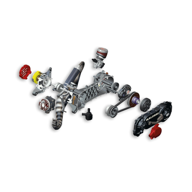 Complete engine kit MALOSSI RC-ONE 94cc for scooter PIAGGIO 10 inch