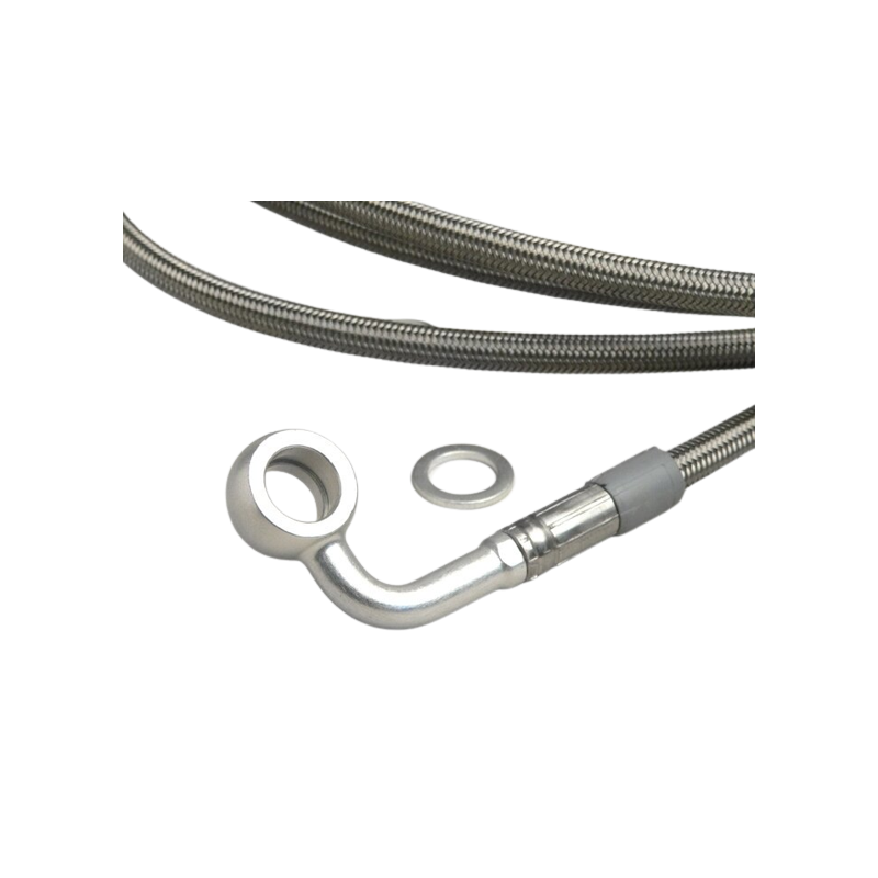 Stalen remleiding Runner 125-180cc - achterkant