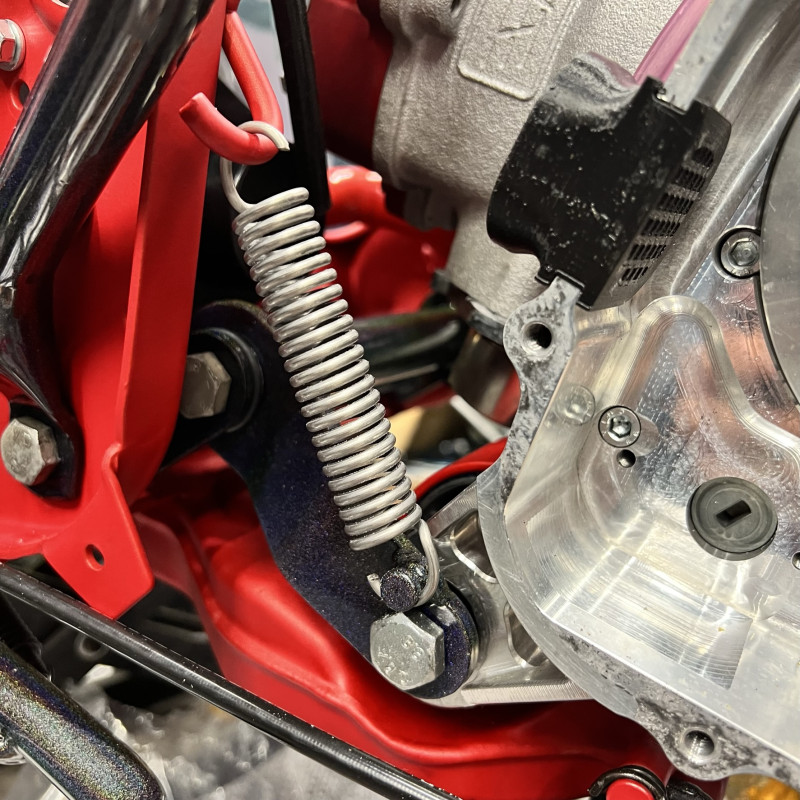 Subframe spring Piaggio & Gilera 125cc - 180cc